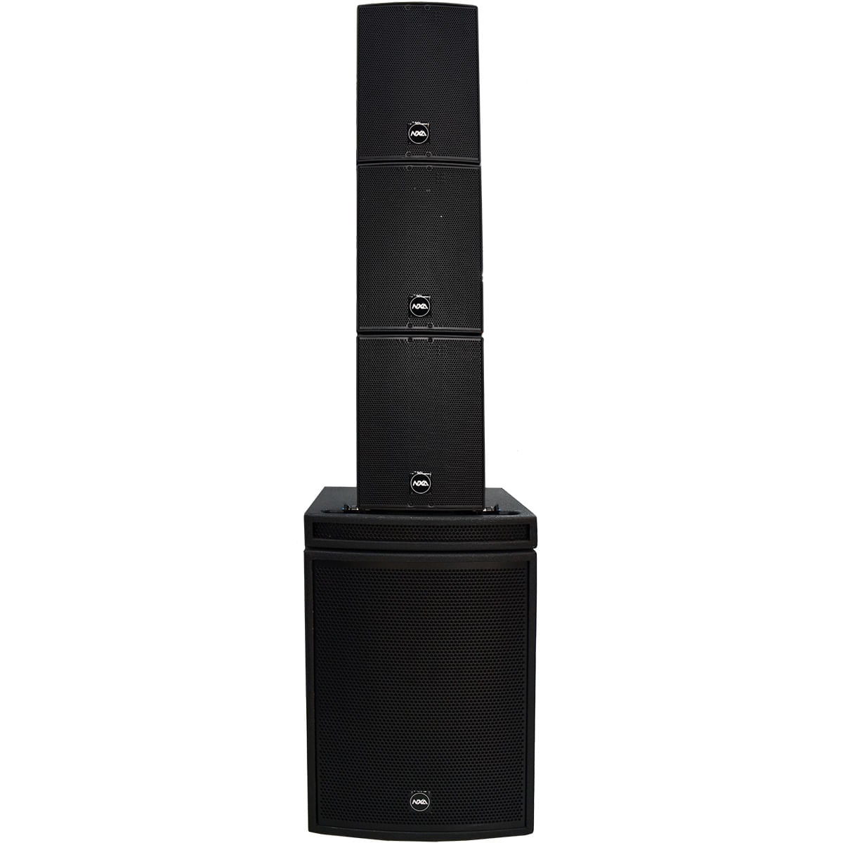 Kit Line Array de Caixas Acústicas Mini LA-310K - NXA | Caixas ...