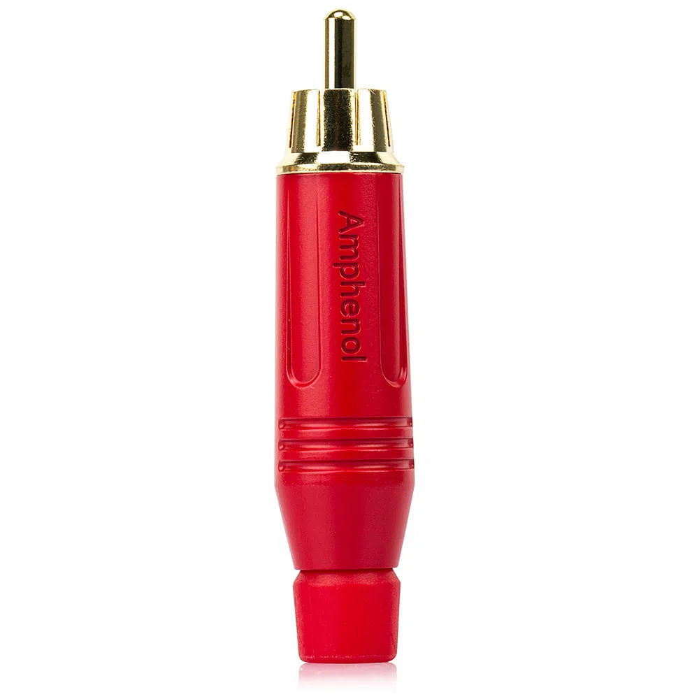 Conector RCA Macho ACPR-RED - Amphenol | RCA | Ninja Som Grupo ...