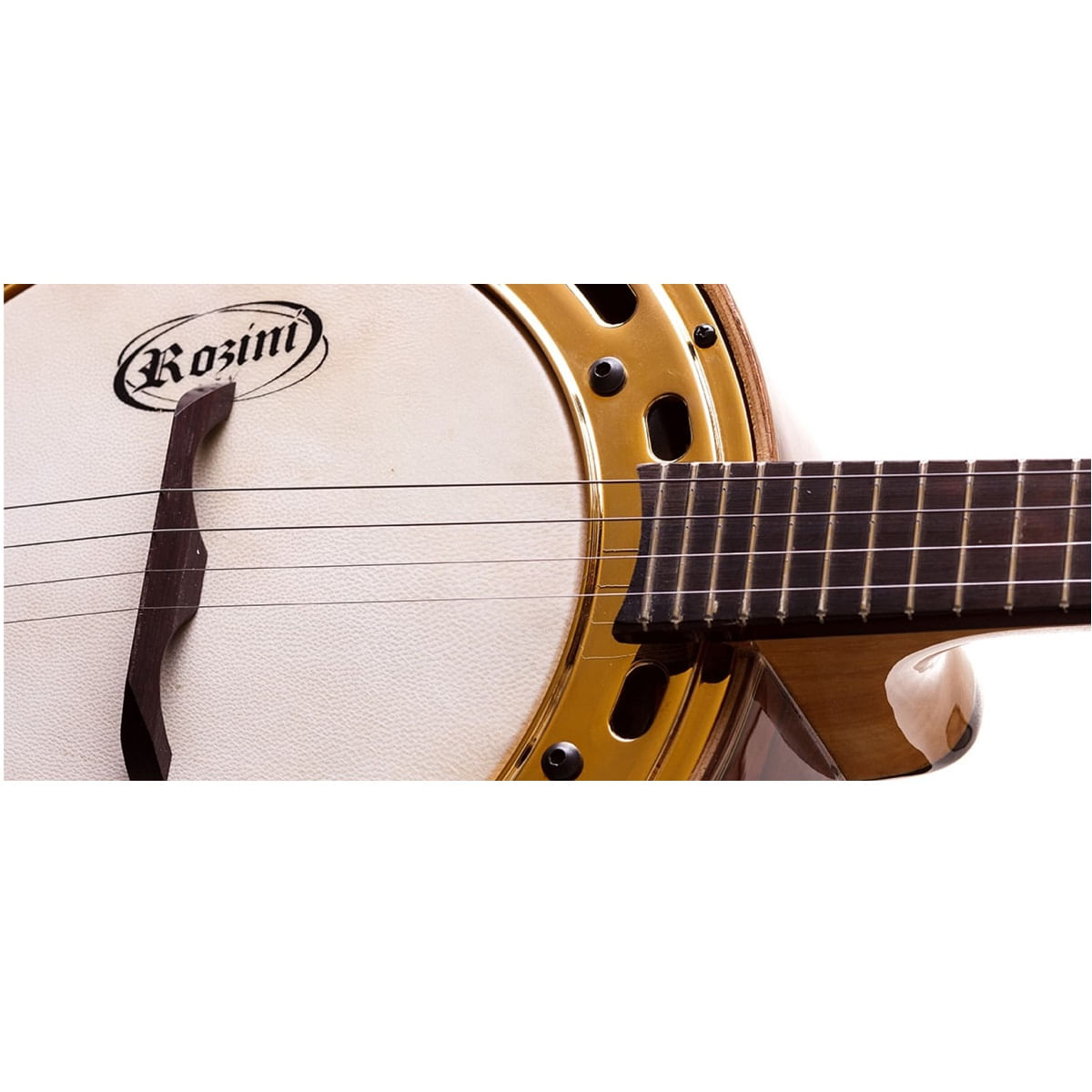 Banjo Profissional Elétrico RJ-12 EL.N.J - Rozini | Banjos | Ninja Som ...