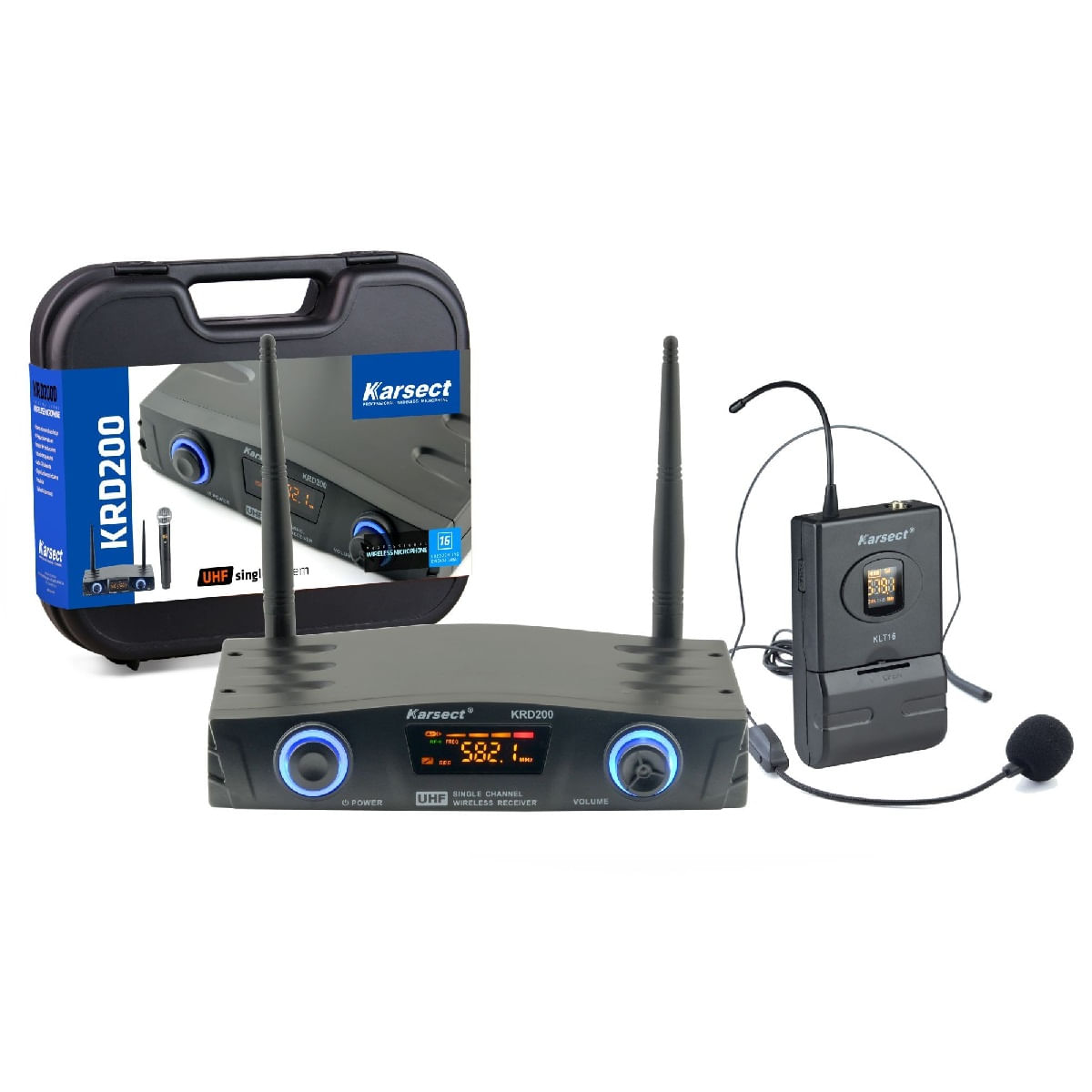 Microfone Sem Fio de Cabeça KRD-200SH - Karsect | Microfones Sem Fio de ... Microfone Sem Fio de Cabeça KRD-200SH - Karsect | Microfones Sem Fio de ...