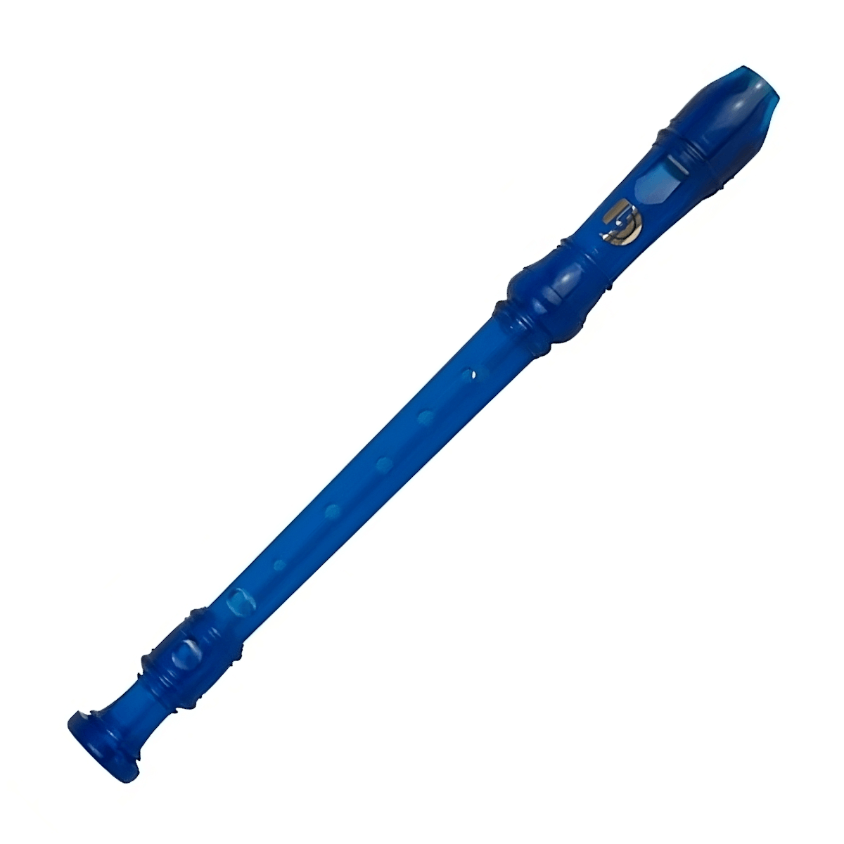 Flauta Doce Germanica Soprano Dó Azul Transparente | Flautas | Ninja ...