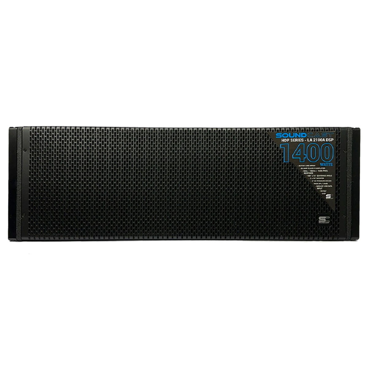 Caixa Ativa Line Array 2x10" 1400W LA-2100A DSP - Soundcast | Line ...